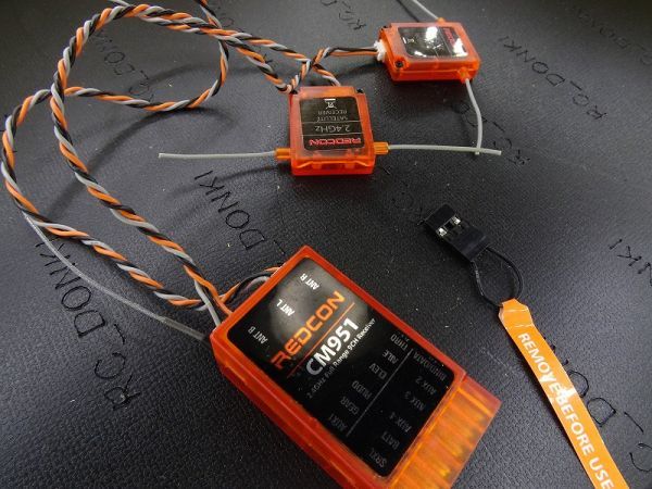 REDCON 9チャンネル受信機 DSM2/ DSMX Receiver CM951 互換性JR12X 11X X9503 X9303 ...