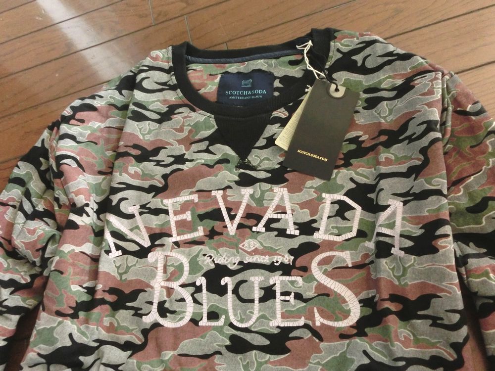Ta33 - -XLサイズ オランダ scotch&soda スコッチソーダ マダラデザイントレーナー 大きいサイズ(XLサイズ以上)｜売買さ ...