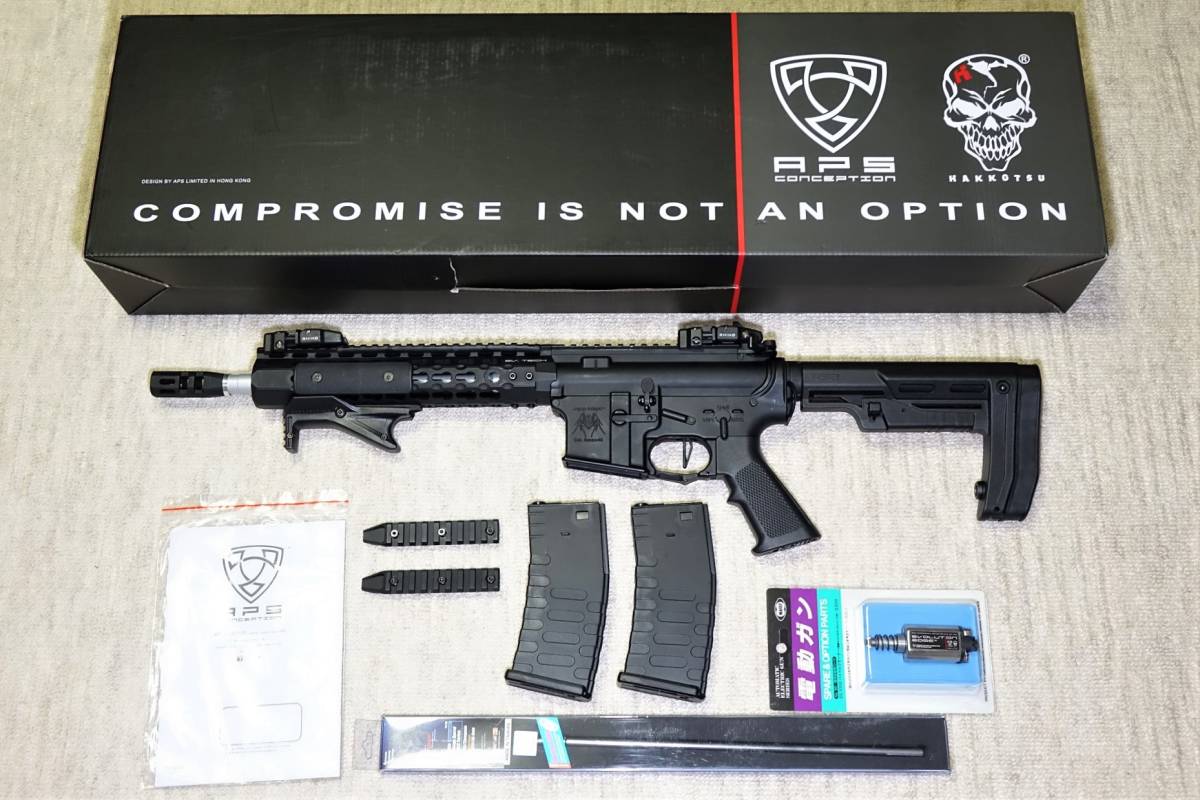 APS 10" KEYMOD 114R フルメタル電動ガン カスタム(電動ガン)｜売買されたオークション情報、yahooの商品情報をアーカイブ公開 - オークファン（aucfan.com）