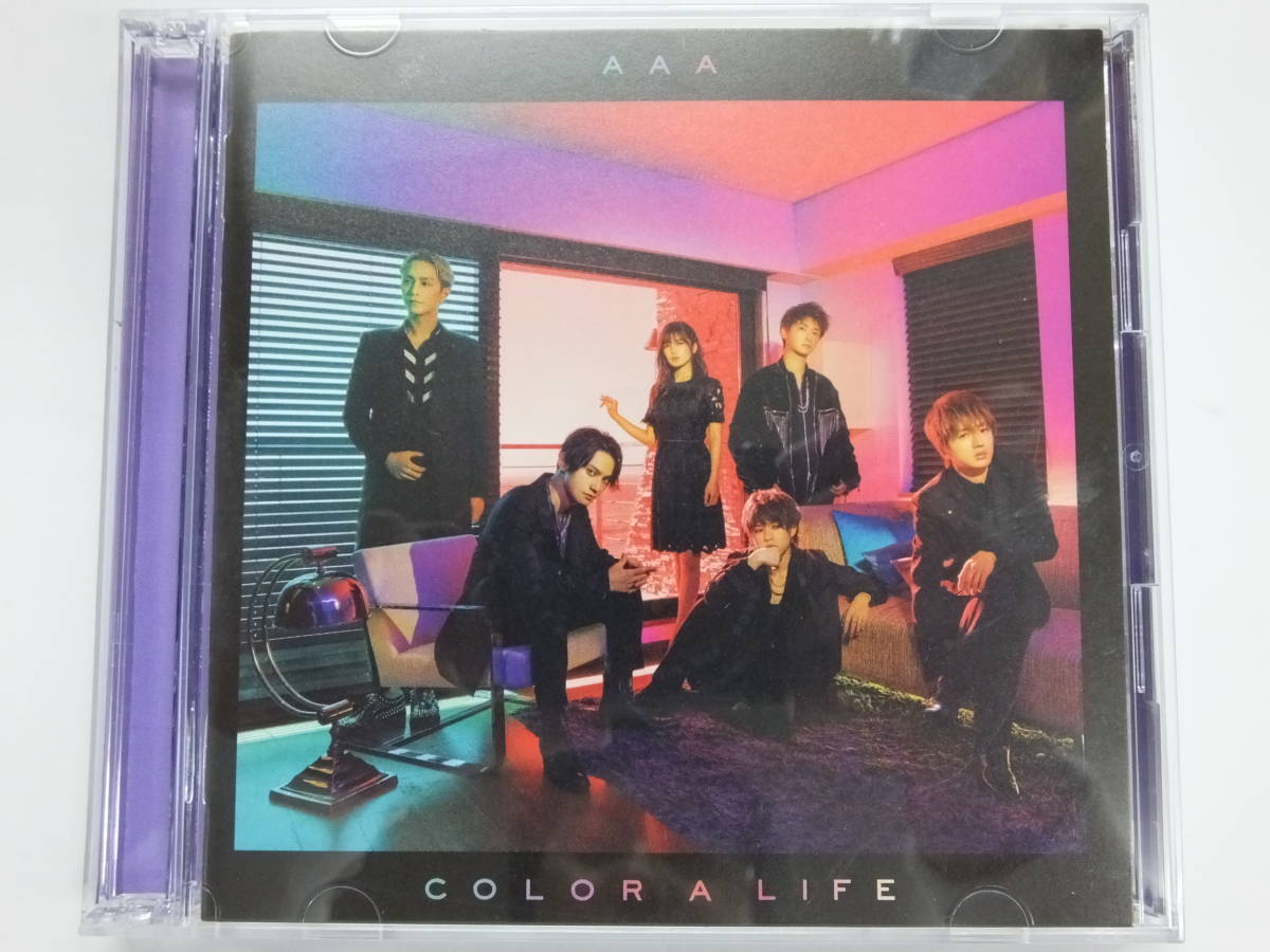 H844 CD AAA COLOR A LIFE CD+DVD Limited Edition 初回生産限定盤(CD)｜売買されたオークション ...