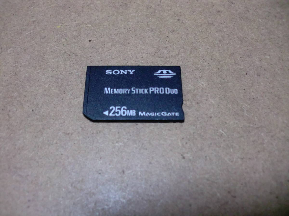 SONY メモリースティック プロ デュオ 256MB memory stick pro duo PSP デジカメ サイバーショットなどに ...