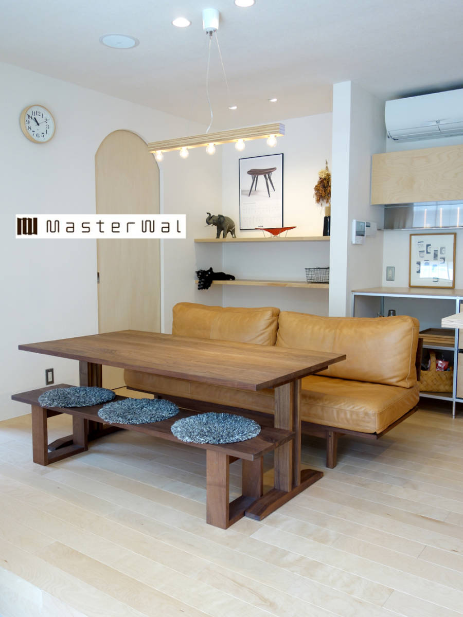 マスターウォールMasterWal RITZ LOW DINING TABLE リッツウォルナットローダイニングテーブル(ダイニングテーブル)｜売買されたオークション情報、yahooの商品情報 ...
