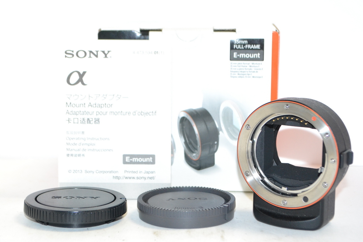 SONY ソニー マウントアダプター LA-EA3 元箱付 格安(ソニー、ミノルタ)｜売買されたオークション情報、yahooの商品情報を ...