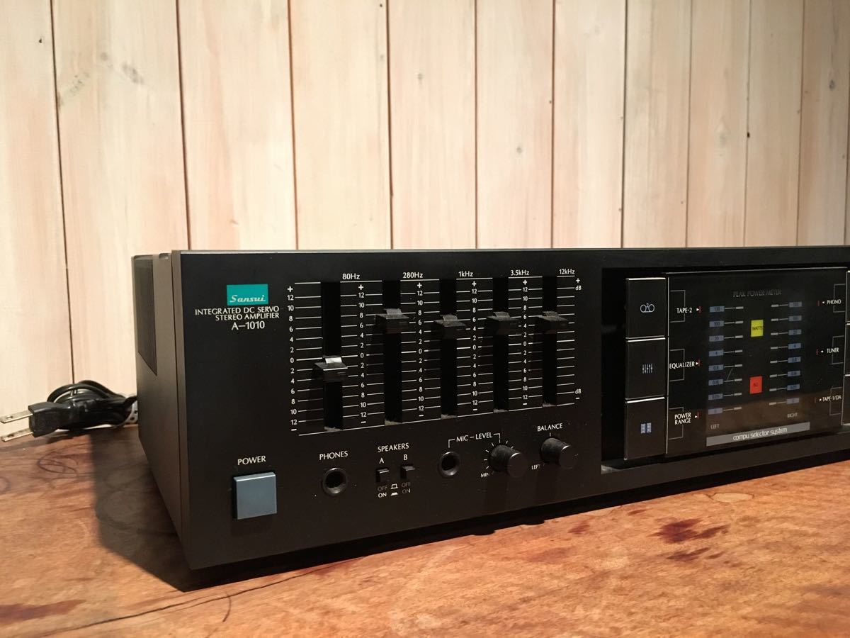 SANSUI 山水 プリメインアンプA-1010 / 音響機材 音出確認済 現状品 ヴィンテージ(サンスイ)｜売買されたオークション情報 ...
