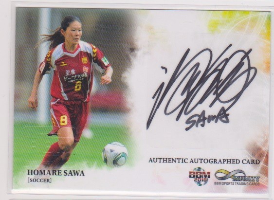 BBM 2018 Infinity インフィニティ 澤穂希 な しこ 直筆サインカード #95/96(その他)｜売買されたオークション情報、yahooの商品情報をアーカイブ公開 ...