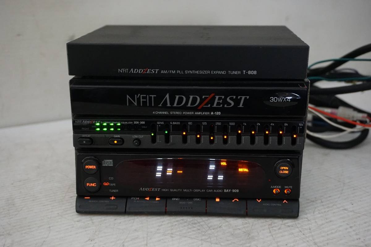yk065 旧車に ADDZEST アゼスト BAY-909 /SEN-300 / A-120 / T-808 カーコンポ(アゼスト、クラリオン)｜売買されたオークション情報、yahooの商品 ...
