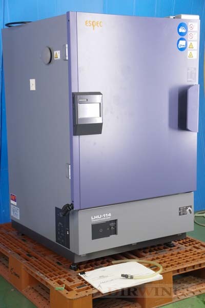 DW 2014年製 積算時間計 5535h ESPEC LHU-114 Temperature&Humidity Cabinet -20 ＋85℃ 40 95％rh 説明書付 恒温槽 ...