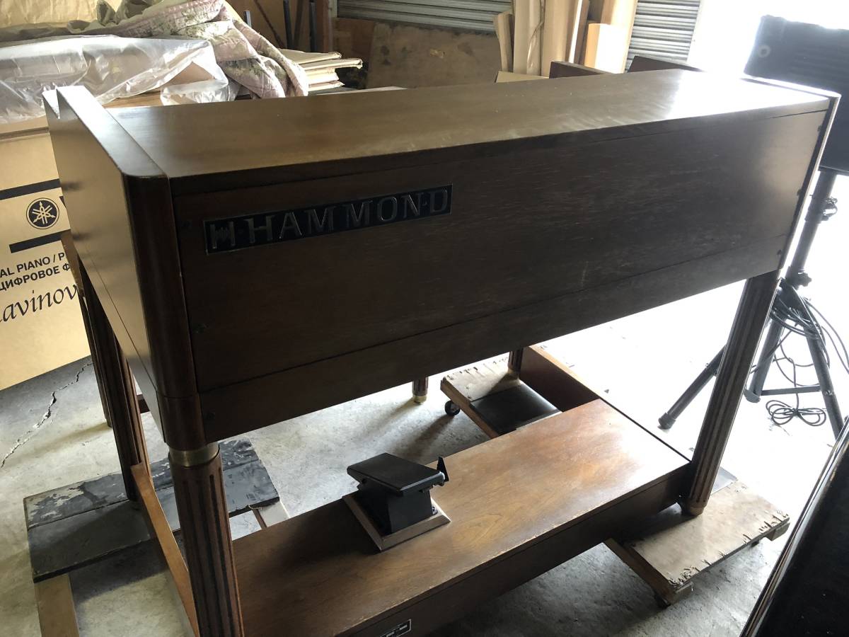 HAMMOND ORGAN B3000 & LESLIE 21 JANK ハモンドオルガンB3000＆レスリースピーカー21ジャンク(電子 ...