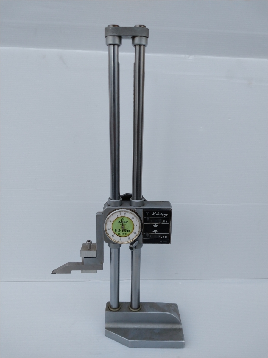 作動品 Mitutoyo ミツトヨ 直読式ハイトゲージ 0.01-300mm NO.192-106(基準器、ゲージ)｜売買されたオークション情報、yahooの商品情報をアーカイブ公開 ...