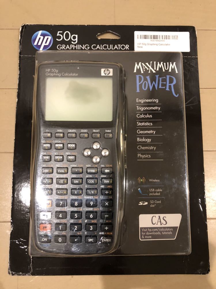HP 50g graphing calculator(電卓)｜売買されたオークション情報、yahooの商品情報をアーカイブ公開 ...