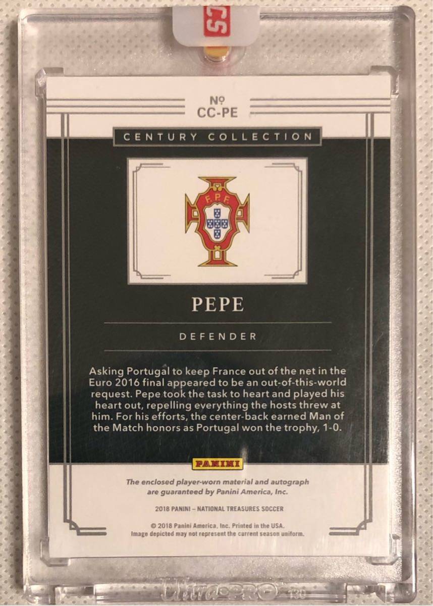 2018 Panini National Treasures PEPE Century Collection Autograph 99(その他 ...
