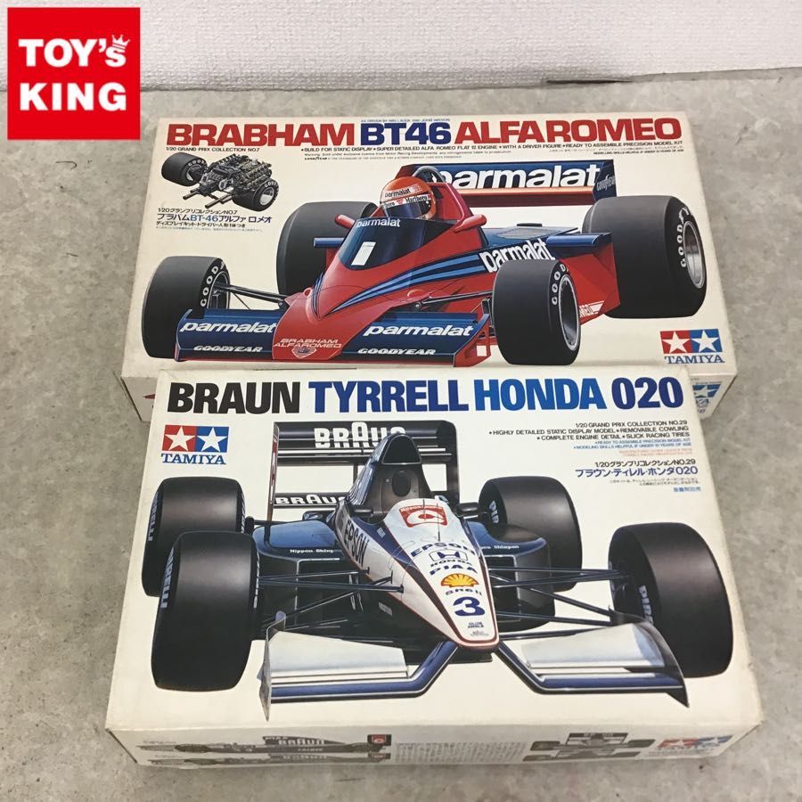 タミヤ 1/20 ブラバムBT-46 ブラウン ティレル ホンダ020(プラモデル)｜売買されたオークション情報、yahooの商品情報をアーカイブ公開 - オークファン（aucfan.com）