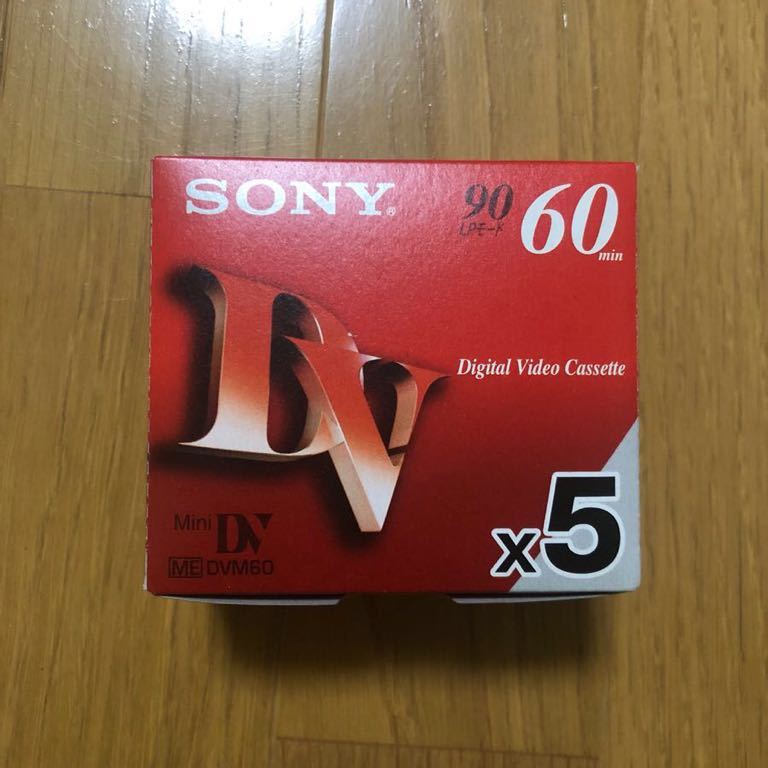 SONY DVM60 Mini DVテープ 60分 5本セット+1本 計6本(Mini DV)｜売買されたオークション情報、yahooの商品 ...