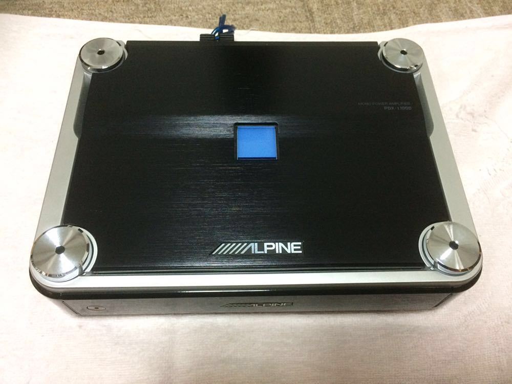 アルパイン ALPINE PDX-1.1000 1000W×1ch パワーアンプ 美 品(アンプ)｜売買されたオークション情報、yahooの ...