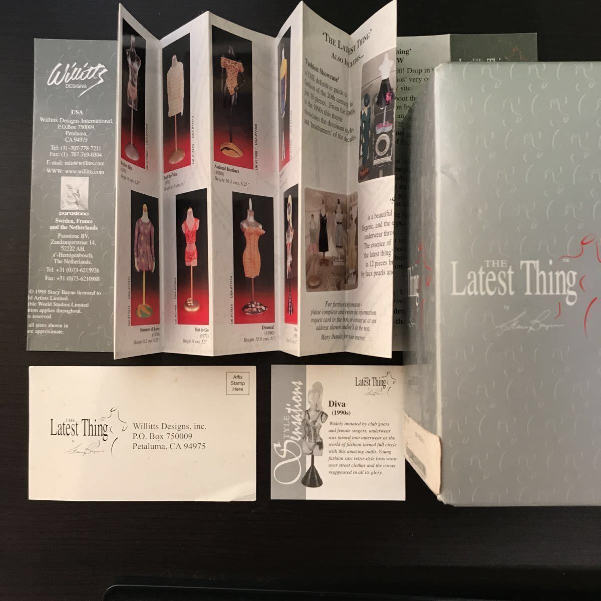 The Latest Thing Collection “Style Sensation” DIVA 箱 説明書あり ミニチュア トルソー ...
