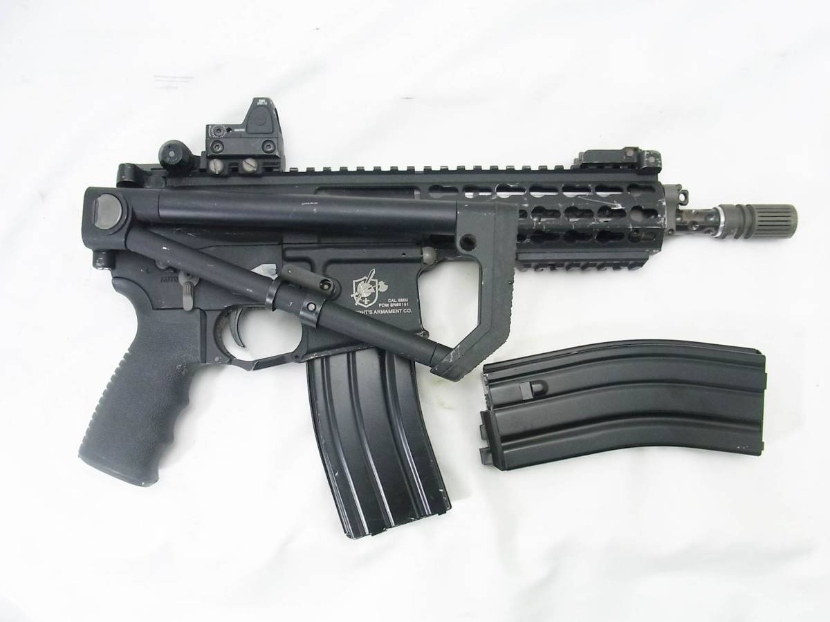 KNIGHT'S PDW CAL.6MM ガスガン マガジン2個 管:51(ガスガン)｜売買されたオークション情報、yahooの商品情報を ...