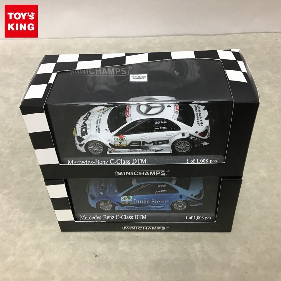ミニチャンプス 1/43 メルセデス ベンツ C-CLASS AMG JUNGE STERNE N 7 DTM 2009 J.GREEN Cクラス 2009 AMG #7 P.D.RESTA ...