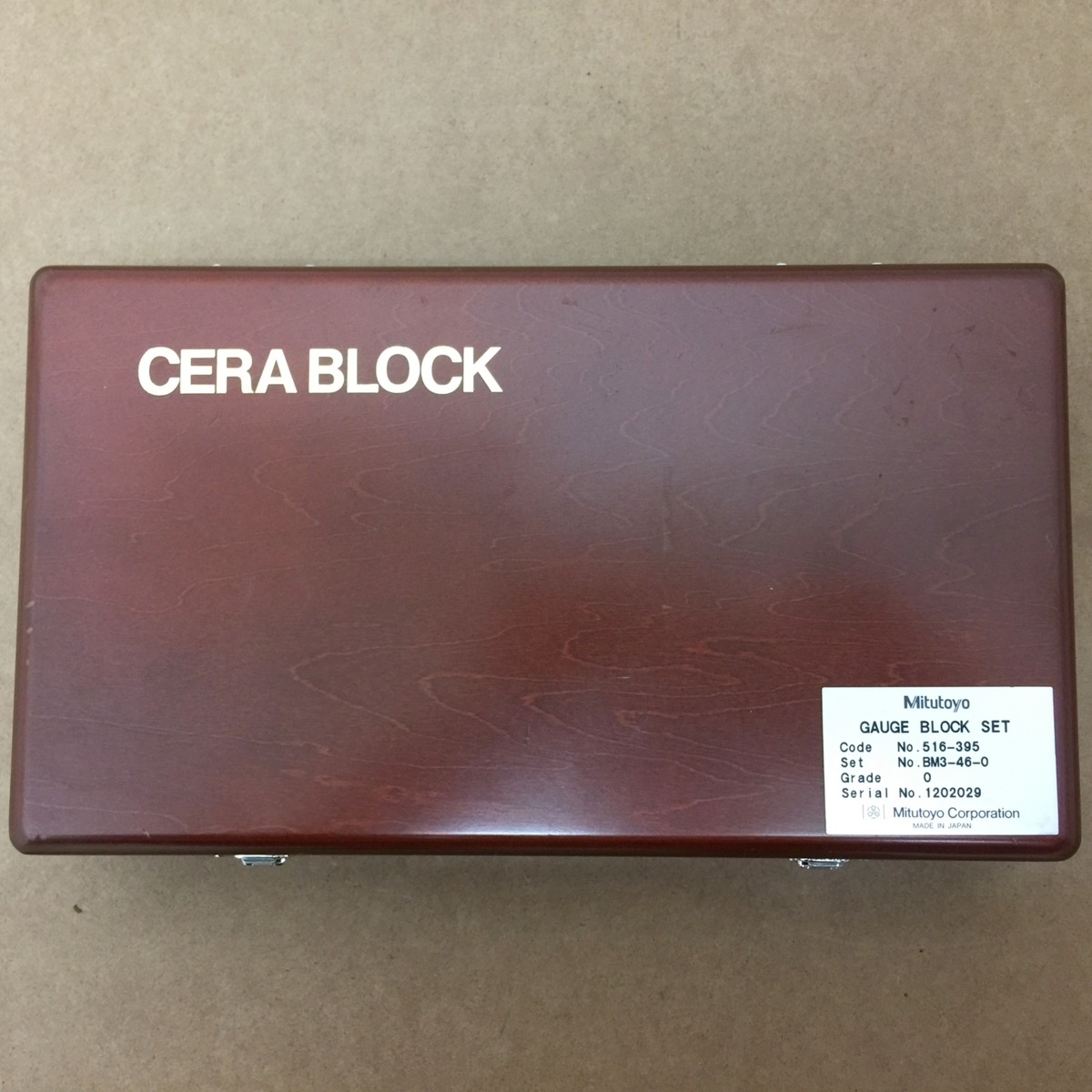 Mitsutoyo ミツトヨ ゲージブロック セラブロック BM3-46-0 セラミック(基準器、ゲージ)｜売買されたオークション情報、yahooの商品情報をアーカイブ公開 - オークファン ...