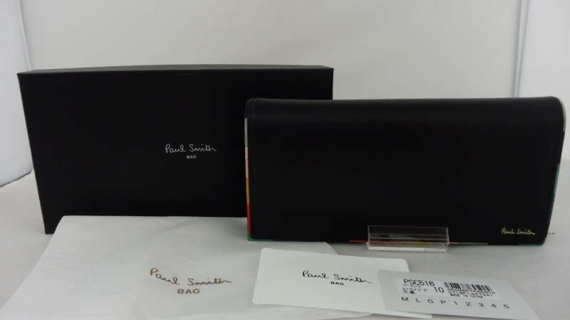 ポールスミス Paul Smith ポール スミス 財布 アーティスト ストライプ ポップ かぶせ長財布 長財布 二つ折り PSC516(その他)｜売買されたオークション情報、yahooの商品 ...