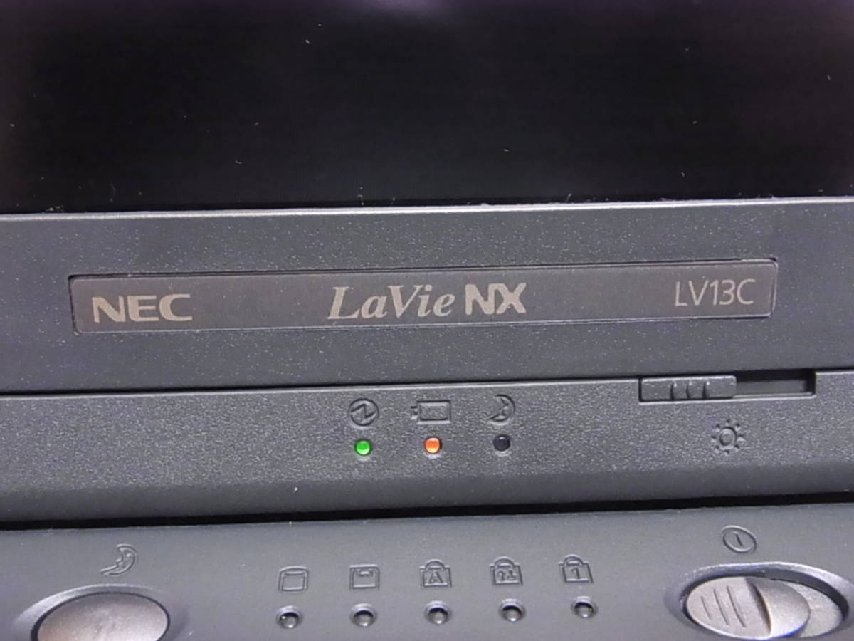 Bc/220 NEC 12.1型ノートパソコン LaVieNX LV13C PC-LV13CWSAA1 S1 HDDなし ジャンク(12インチ ...