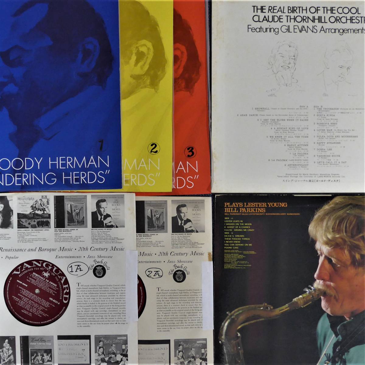 No.85 Woody Herman Gil Evance Bill Parkins John Hammondジャズ LP7枚 Jazz ...