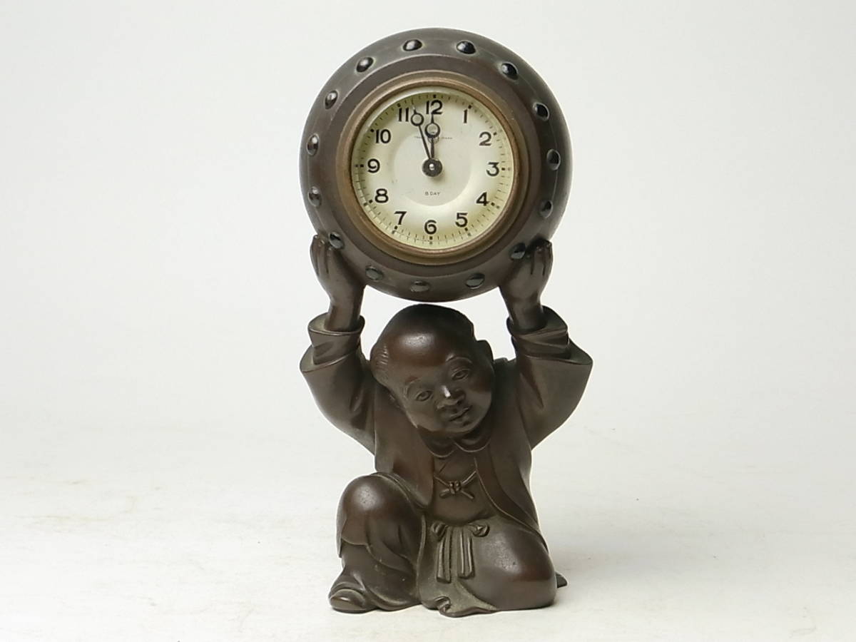 u268 最低落札無 時代金工 海雲 造 鋳銅太鼓上唐子像 置時計 古い精工舎(その他)｜売買されたオークション情報、yahooの商品情報をアーカイブ公開 - オークファン（aucfan.com）