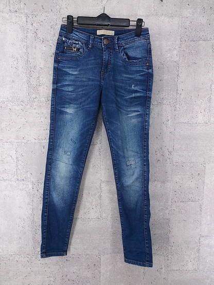 ZARA BASIC Z1975 DENIM ザラベーシック ストレッチ デニム ジーンズ スキニー パンツ EUR 34 インディゴ 1000026442258(ボトムス)｜売買された ...