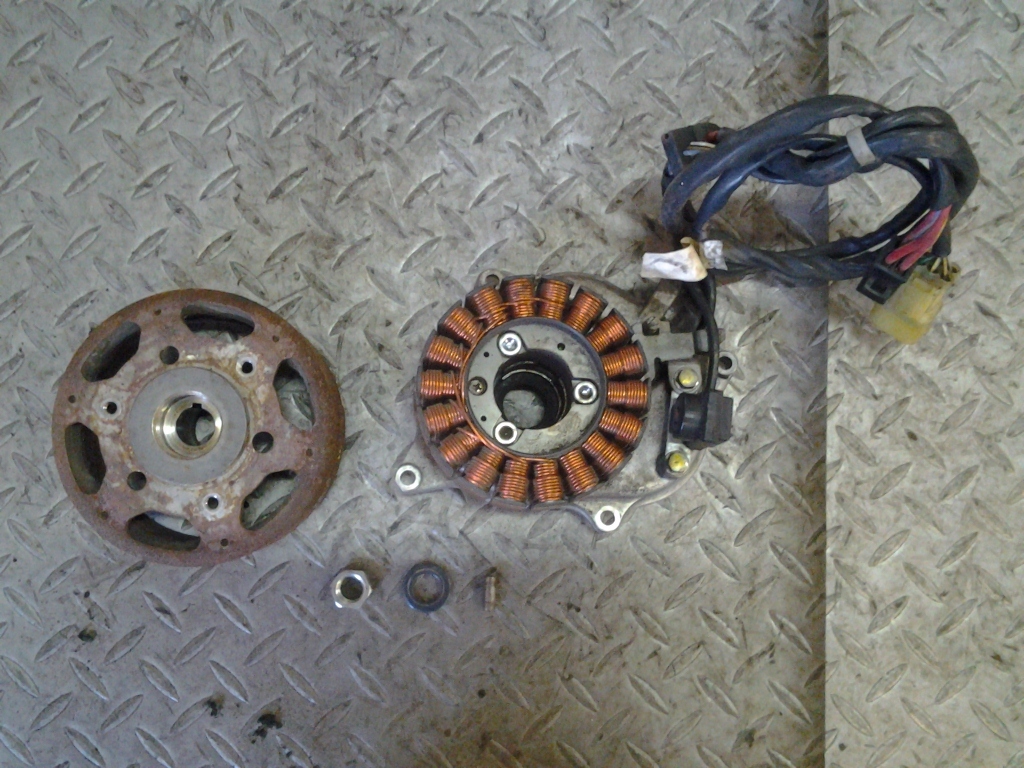 ホンダ クレアスクーピー AF55 純正 ジェネレーター ステーターコイル ③ 検索 G-1 フライホイール フラマグ HONDA Crea ...