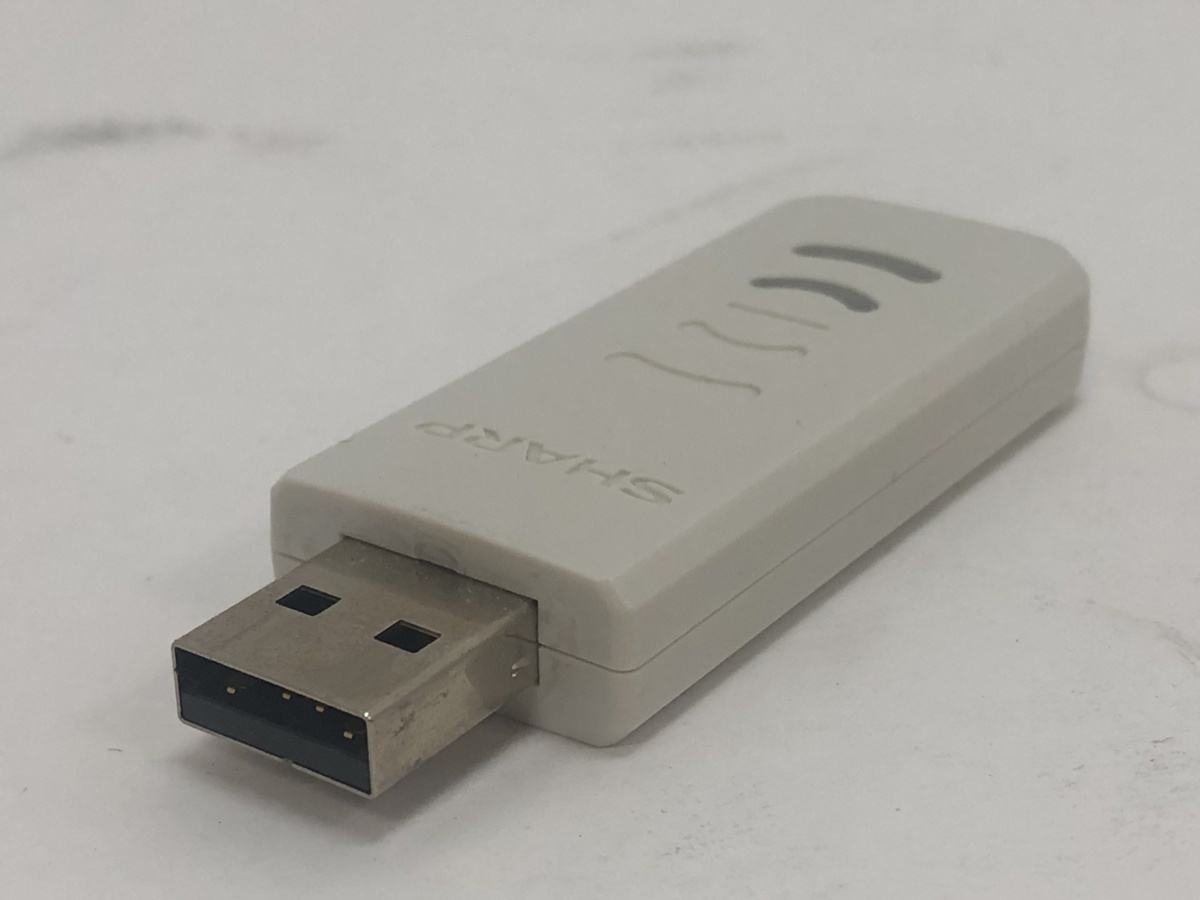 SHARP 複合機用 USB無線LANアダプタ MX-EB13 通信確認済み(シャープ)｜売買されたオークション情報、yahooの商品情報をアーカイブ公開 - オークファン（aucfan.com）
