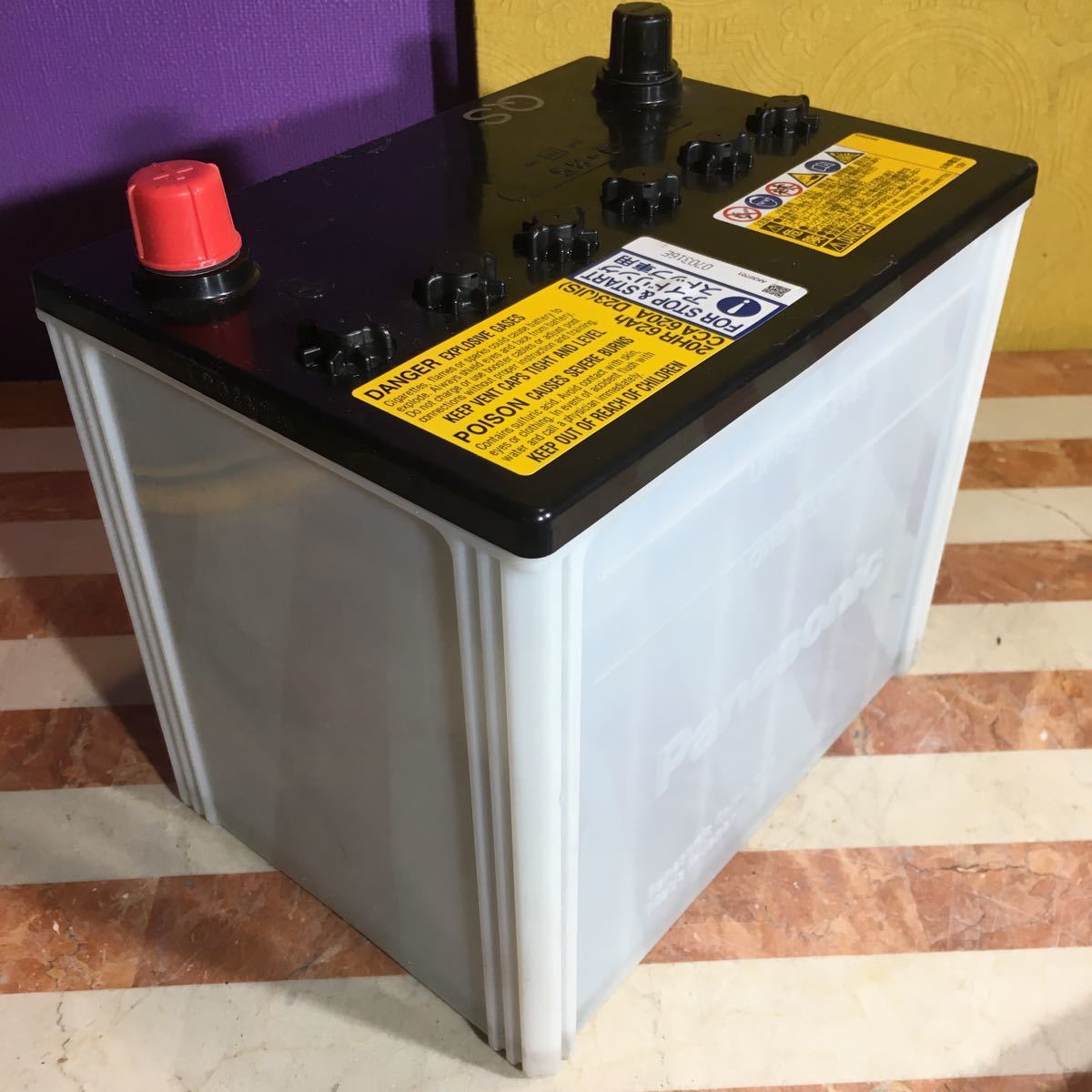 Panasonic Q-85 アイドリングストップ車用 2016年製 パナソニック カーバッテリー cca675 No.0329 不要バッテリー回収無料(L)｜売買されたオークション情報 ...