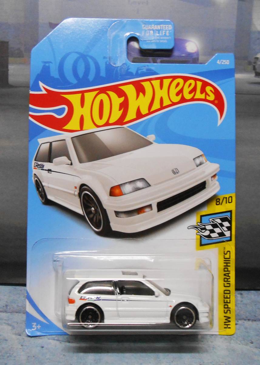 ホットウィール 1990 ホンダシビック EF グレッディ Hot Wheels '90 Honda Civic EF GReddy(乗用車 ...