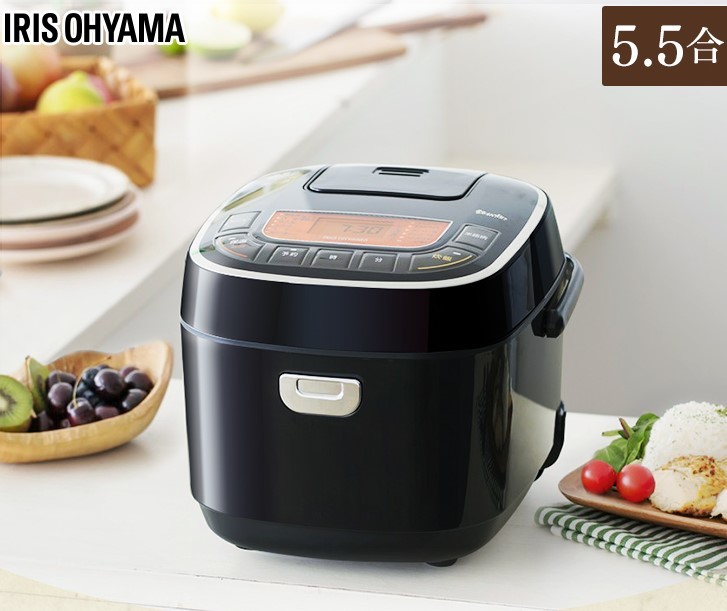 2 IRIS OHYAMA ジャー炊飯器 5.5合 RC-MC50-B 銘柄炊き分け機能付きのマイコン式ジャー炊飯器(マイコン)｜売買されたオークション情報、yahooの商品情報をアーカイブ ...