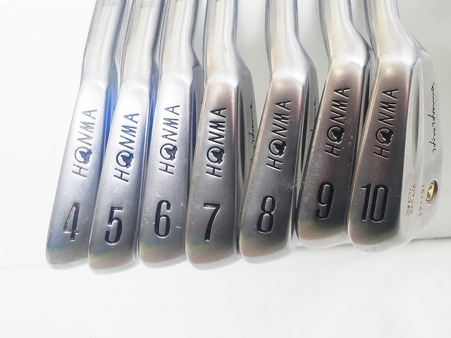 定価約14万円 限定 本間 HONMA ホンマ PP-737 30周年記念 7本 NS950 R 30th アイアンセット ゴルフクラブ ...