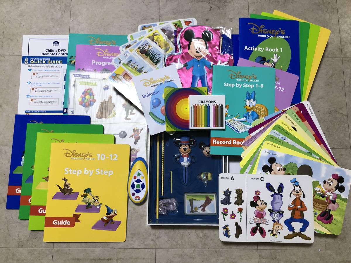 2014年購入 DWE ディズニー英語システム メインプログラム ステップバイステップ ブラシ版 字幕切替 プレイオールソングス 新子役(英語)｜売買されたオークション情報、yahooの商品 ...