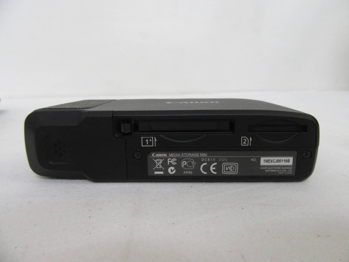 Canon/MEDIA STORAGE M80 IW24CJ00119B ⑧/ケース付き/動作未確認(キヤノン)｜売買されたオークション情報 ...