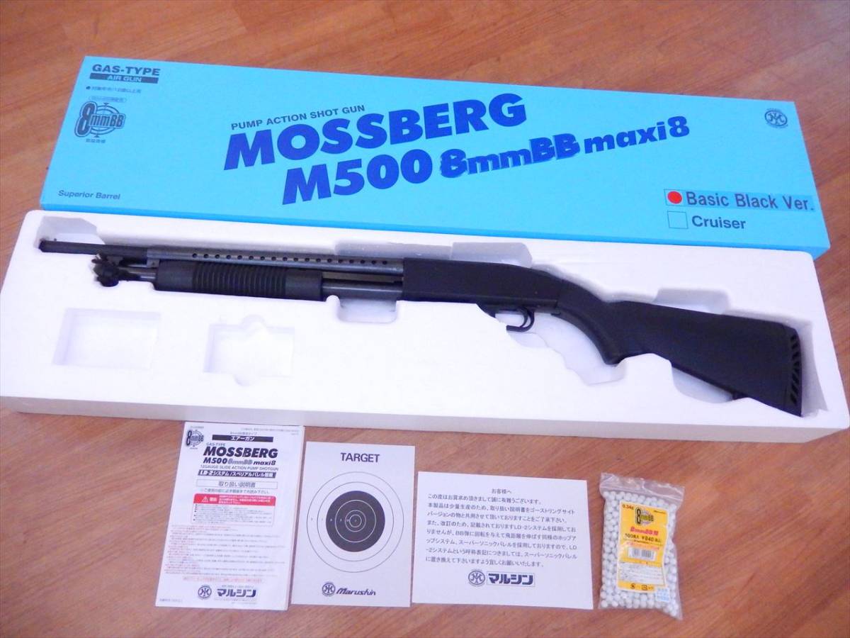 1円 MOSSBERG モスバーグ M500 8mm BB maxi8 ショットガン ガスガン 共箱(ガスガン)｜売買されたオークション情報、yahooの商品情報をアーカイブ公開 ...