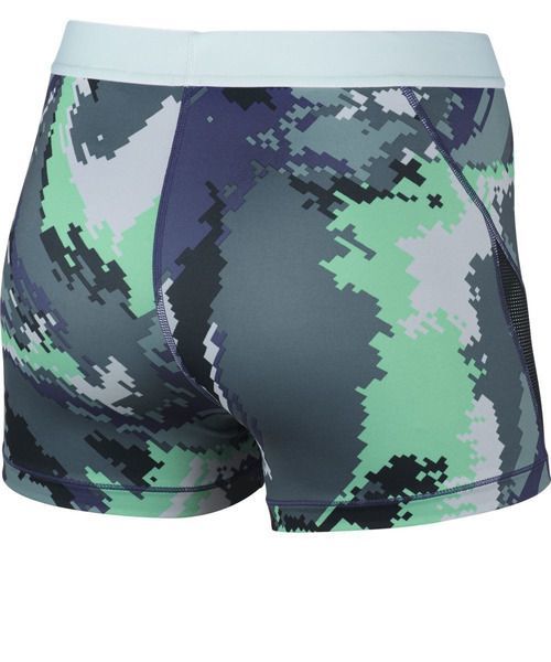 NIKE PRO ナイキ ウィメンズ ハイパークール オイル グリッチ 3インチ ショートパンツ 844720-508-L 四 QWER ...