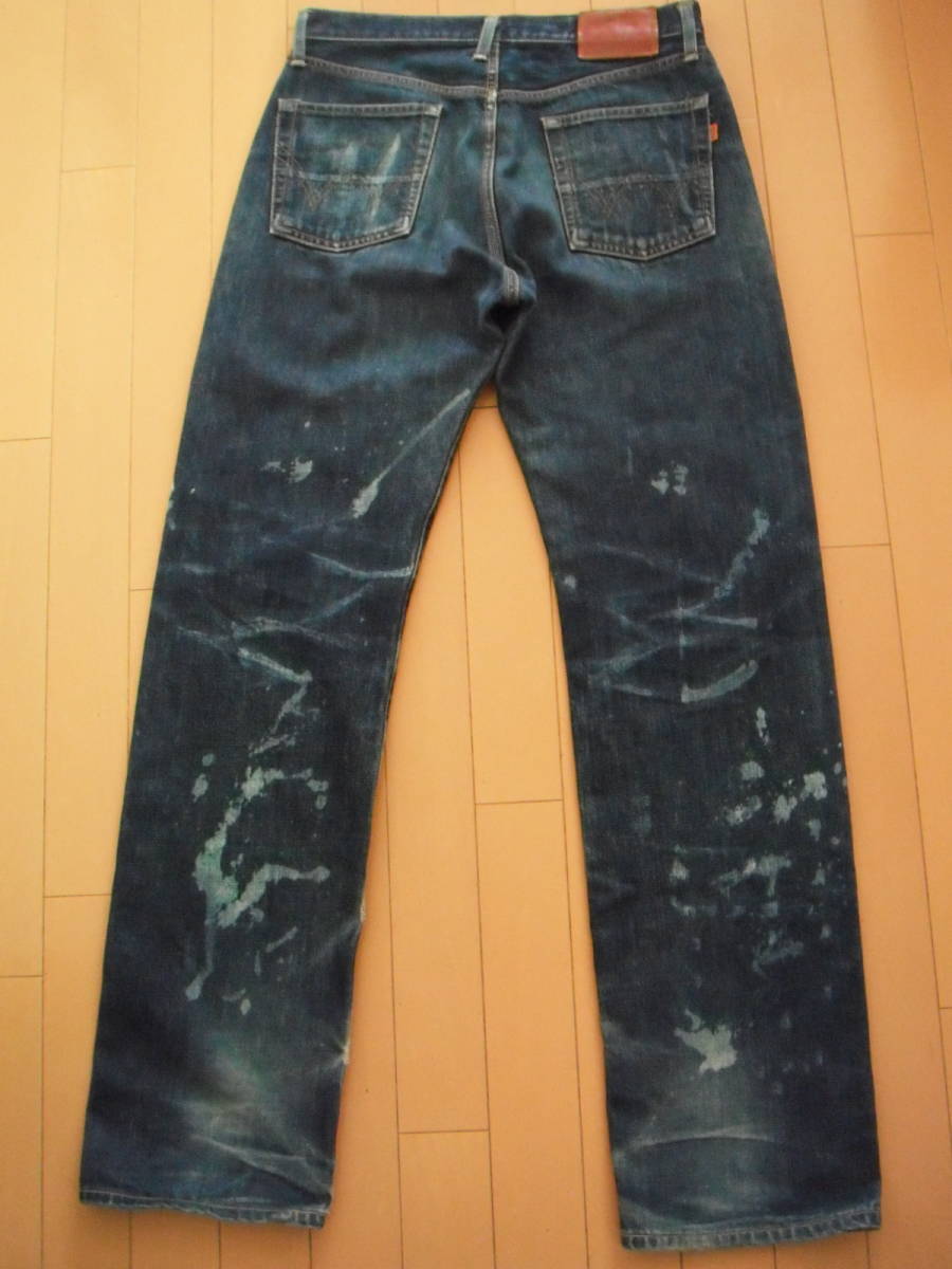 EDWIN 505-XX リメイク（ブリーチ加工）/W31/日本製/エドウィンジーンズ ｜W31