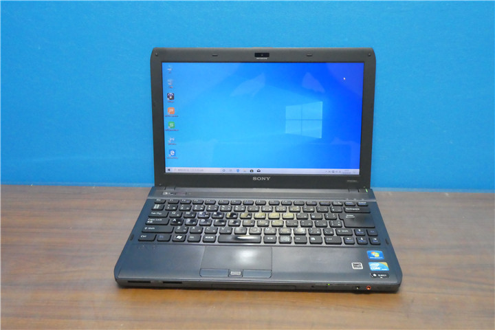 SONY VAIO VPCS129FJ COREI3 M350 4GB 320GB DVDマルチ 13WノートブックWIN10&WPS ...