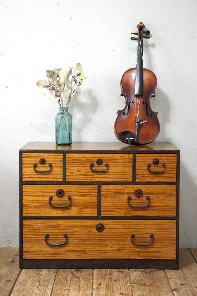 E782 総桐小箪笥/チェスト/時代箪笥/小タンス/和家具/アンティーク家具/40905(箪笥)｜売買されたオークション情報、yahooの商品情報をアーカイブ公開 - オークファン ...