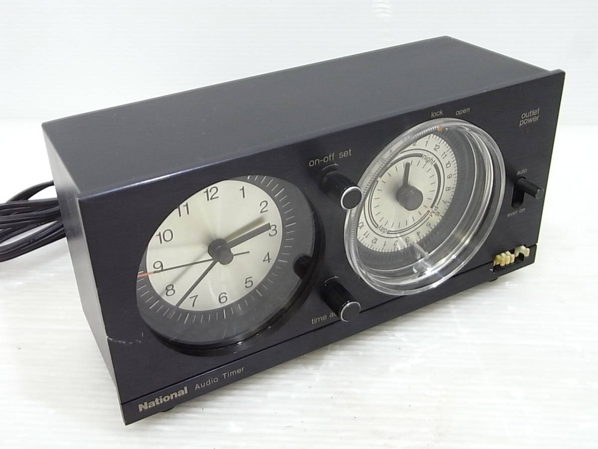 TA41 レトロ ナショナルオーディオタイマー National Audio Timer TE64 50Hz 松下電工 オーディオ ...