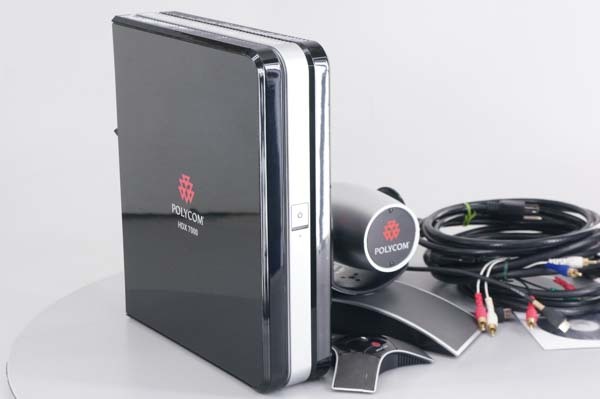 JUNK POLYCOM HDX7000 テレビ会議システム ソフトウェア MPTZ-6 カメラ マイク リモコン付 ST2202196 ...