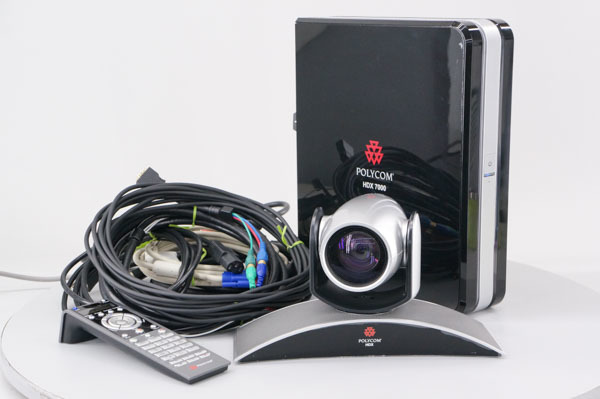 JUNK 8台入荷 POLYCOM HDX7000 テレビ会議システム MPTZ-6 カメラ リモコン付 SK2005002(テレビ電話)｜売買されたオークション情報、yahooの商品情報を ...