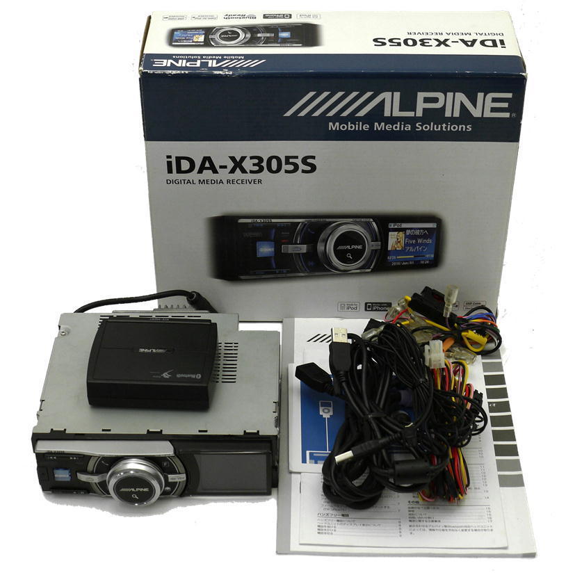 /KCE-400BT付き ALPINE/アルパイン iDA-X305S+KCE-400BT デジタルメディアヘッドユニット Bluetooth ...