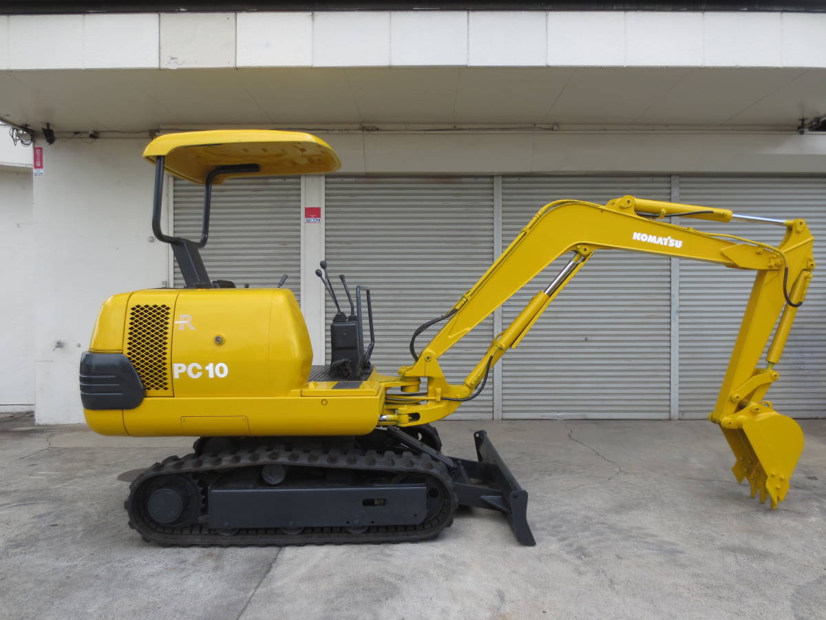 コマツ ミニユンボ PC10－7 2tクラス 縦横操作変更可能 シート ステッカー キャタゴムキャタ バケット刃(建設機械、重機)｜売買されたオークション情報、yahooの商品情報をアーカイブ ...
