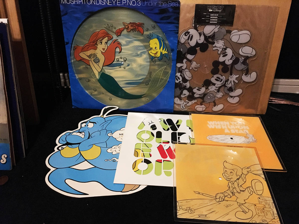 LP MOSH PIT ON DISNEY 6枚まとめ売り ディズニー レコード 終了 1000円スタート(その他)｜売買されたオークション ...