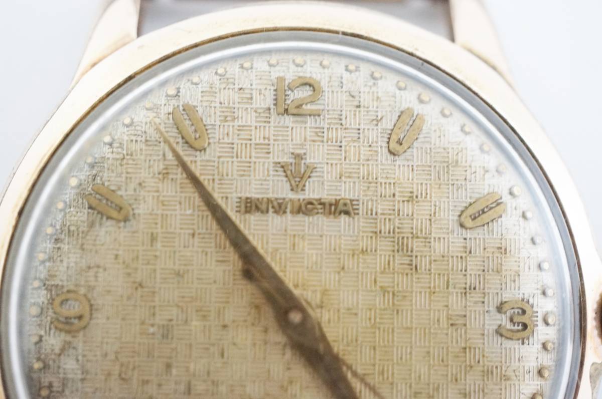 INVICTA インビスタ INCABLOC 17石 3針 手巻き メンズ 腕時計 アンティーク 稼働品 P71(アナログ（手巻き）)｜売買さ ...