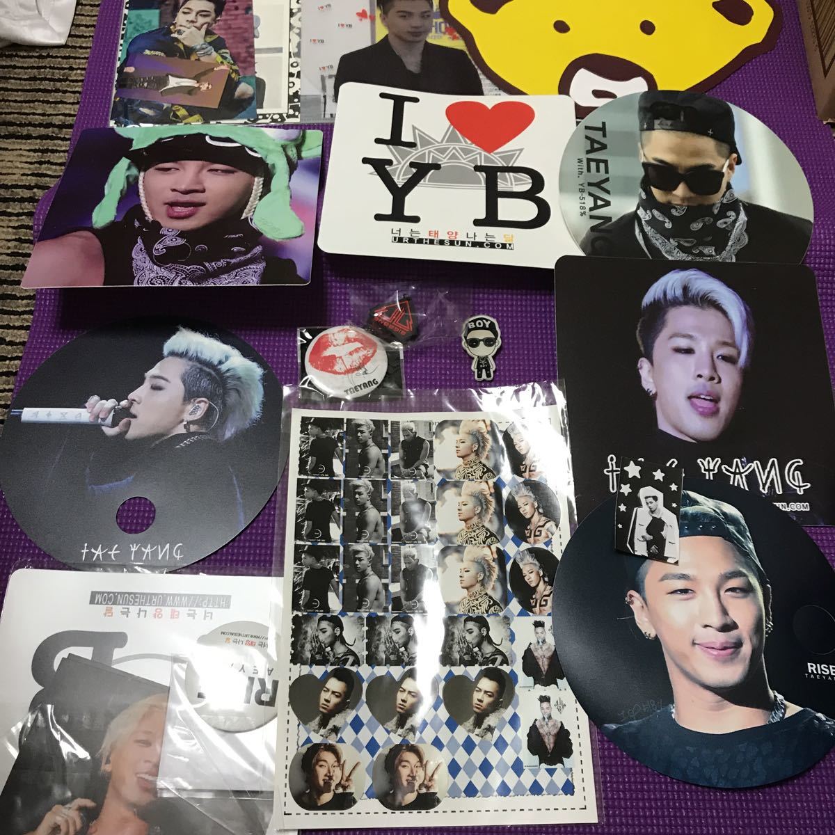 BIGBANG SOL テヤン うちわ ファンサイト YB-518% まとめて グッズ 15 写真 ステッカー 缶バッジ トレカ 他大量出品中(BIGBANG)｜売買されたオークション情報 ...