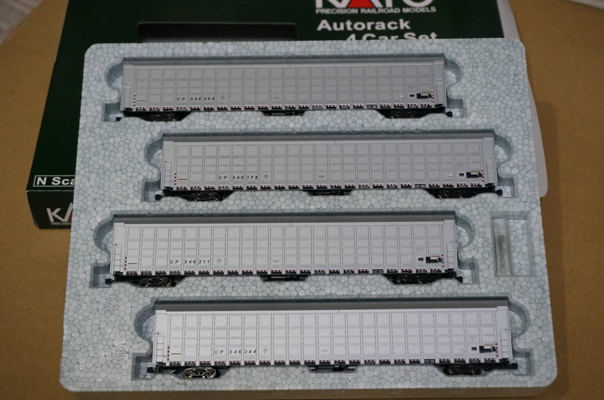 KATO N Autorack 4Car CP 106-5504(外国車輌)｜売買されたオークション情報、yahooの商品情報をアーカイブ公開 - オークファン（aucfan.com）