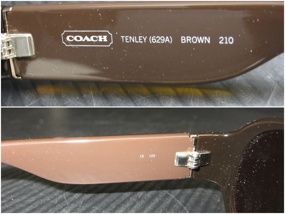 F2e壱 サングラス COACH レディース TENLEY 629A BROWN 210 テンリー アイウェア 紫外線対策(服飾小物)｜売買されたオークション情報、yahooの商品情報を ...